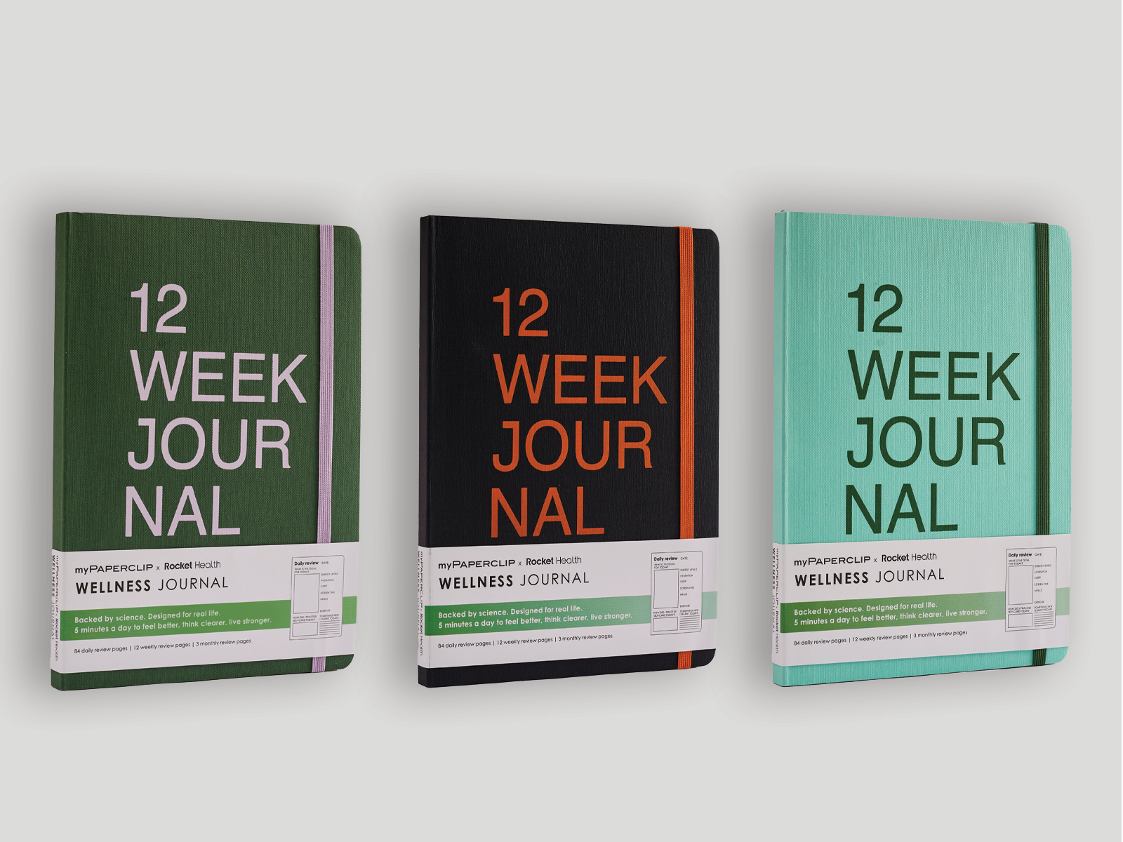 12 Week Wellness Journal - A5 Size – myPAPERCLIP Australia
